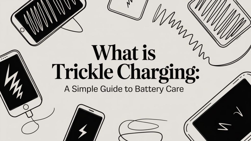 What is trickle charging: A simple guide to battery care
