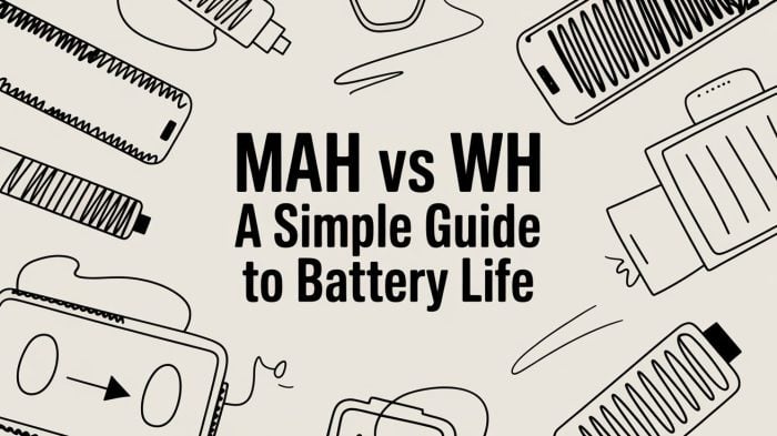 mAh vs Wh: A Simple Guide to Battery Life